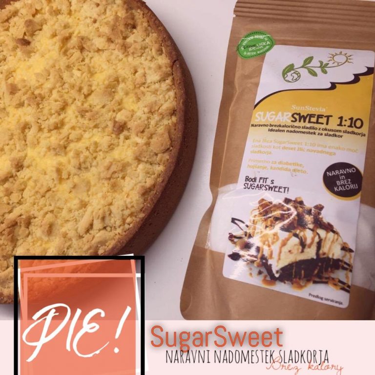 Naravno sladilo SugarSweet 1:10 (10x slajši kot sladkor) (200g/400g ...