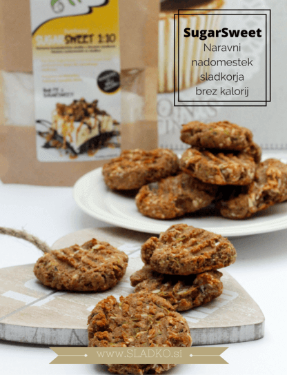 Bučkini piškoti brez moke in sladkorja • Nutriholis.si