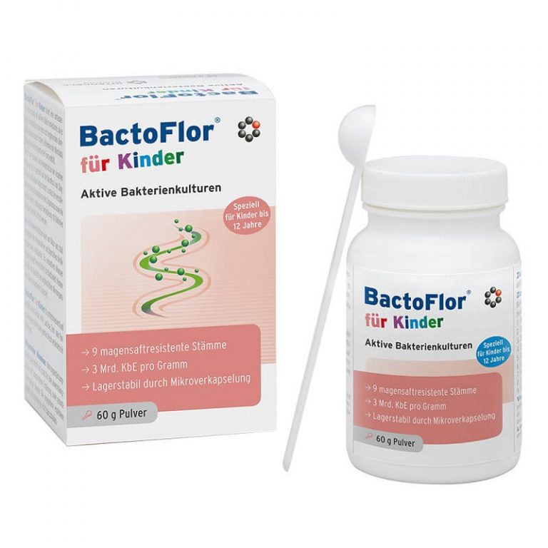 Bactoflor • Probiotiki za otroke in odrasle • Nutriholis.si