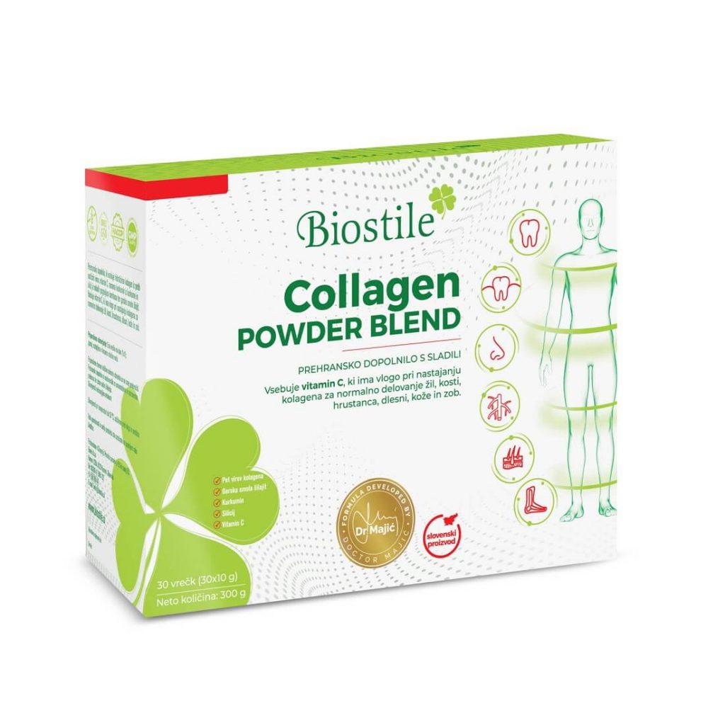 Biostile kolagen - Collagen Powder Blend, 30 vrečk • Nutriholis.si Biostile kolagen - Collagen Powder Blend, 30 vrečk • Nutriholis.si